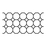 Octagon Tile Concrete Stencil | Duraamen