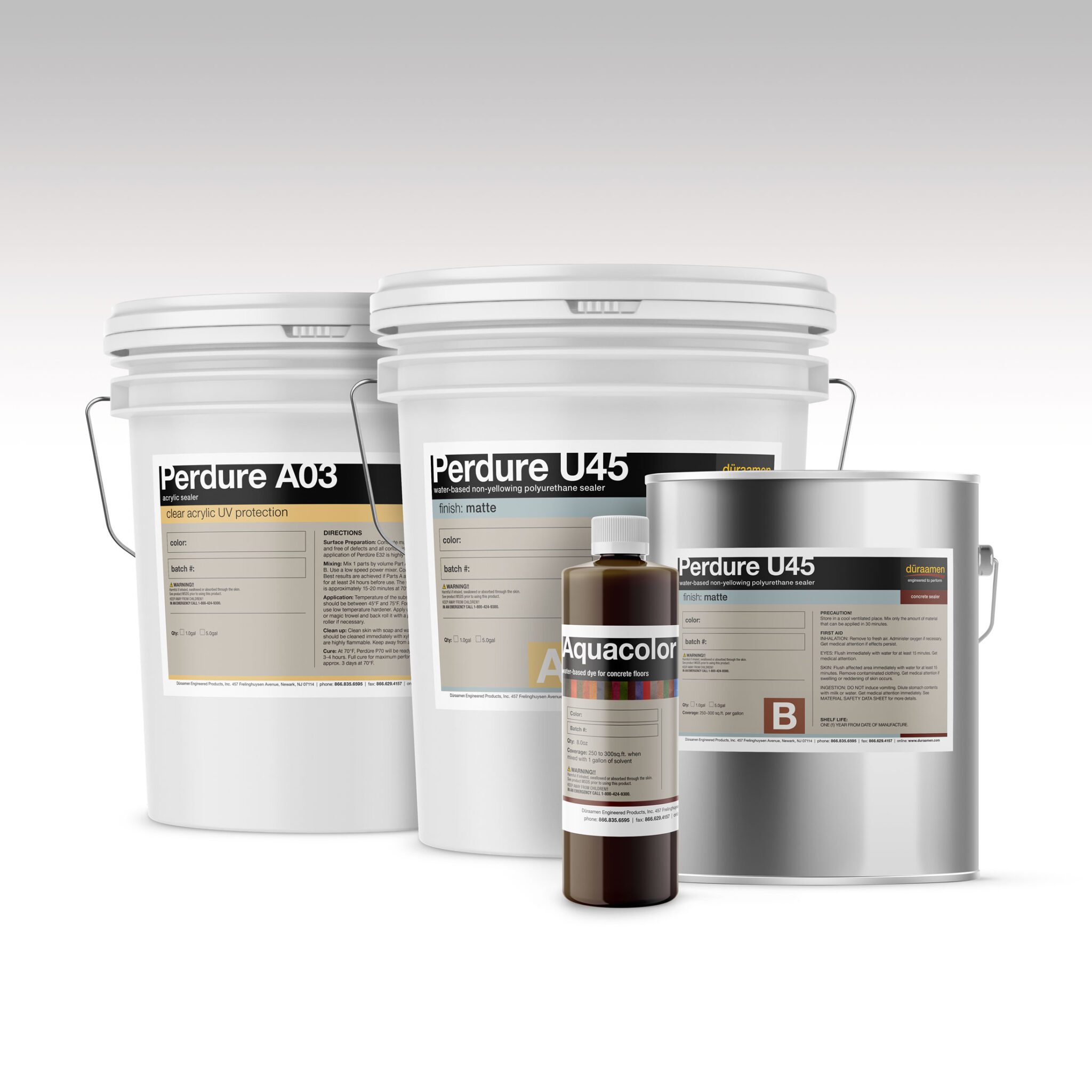 Grind & Seal Polished Concrete Floor Kit | Duraamen