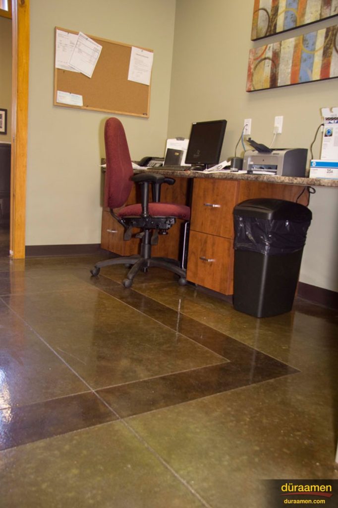 Pictures of Various Projects using Concrete Dyes and Stains