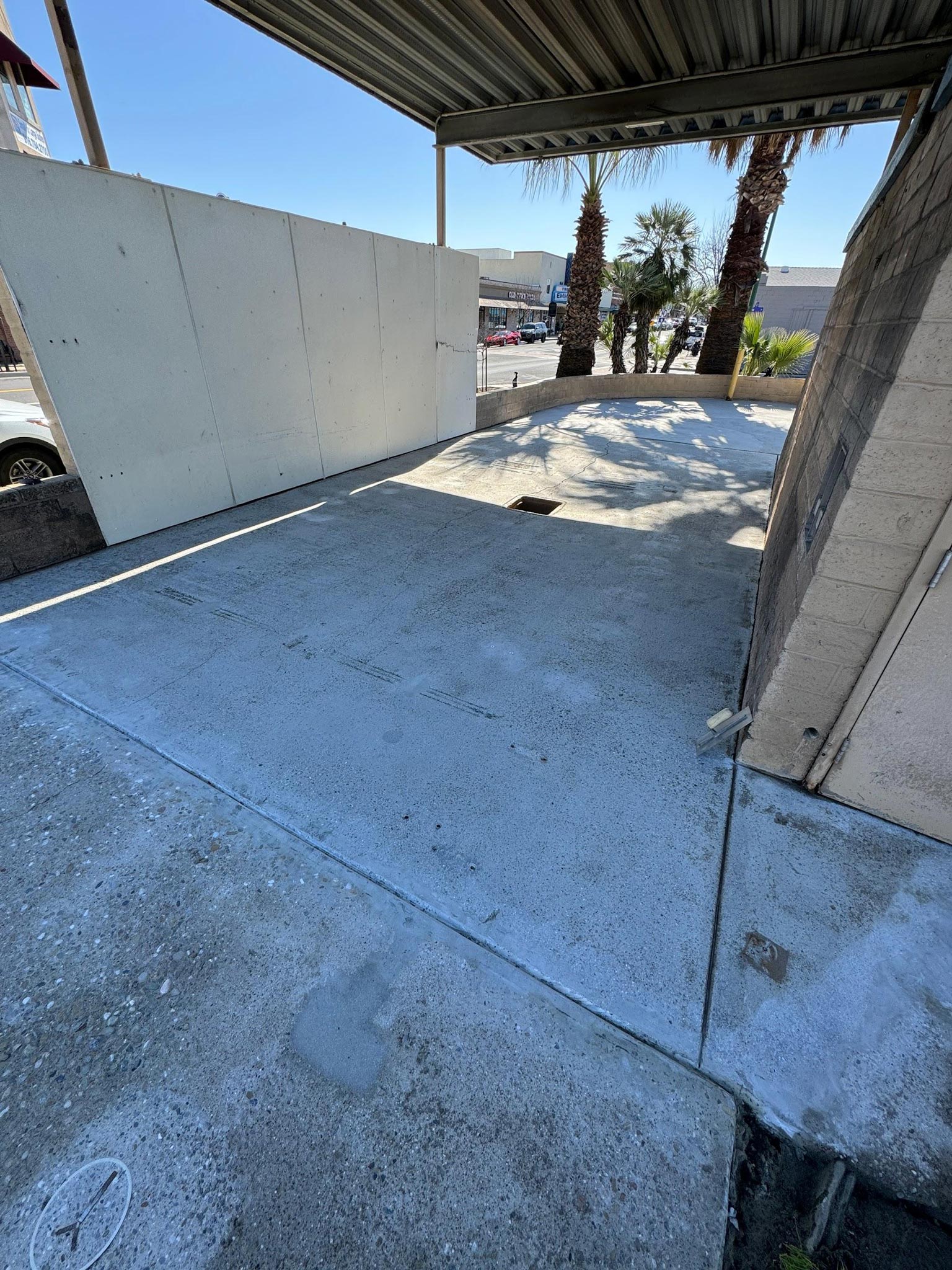 Urethane Cement Floor Installation in a California Car Wash Bay ...