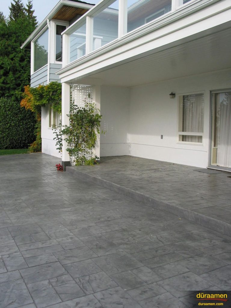 Examples of Stampable Concrete Overlay - Pasto