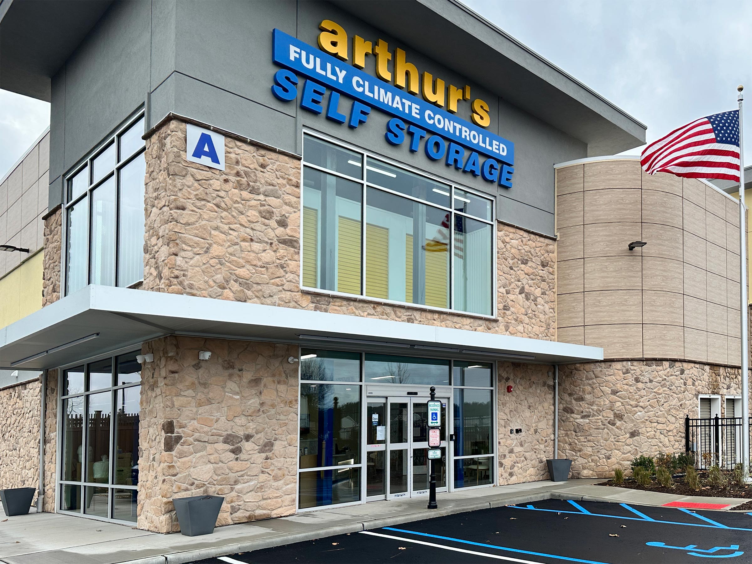 Arthur's Self-Storage Epoxy Coating & Resin Chip Floor - Duraamen ...